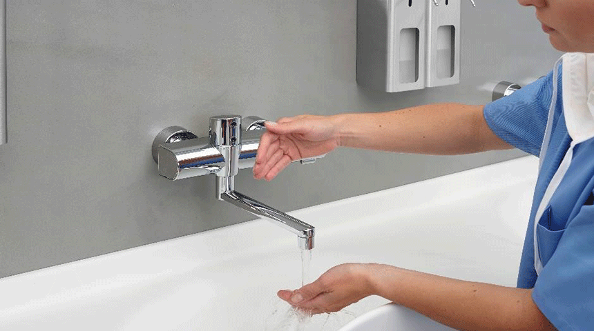 How to choose the right faucet for your next hospital project